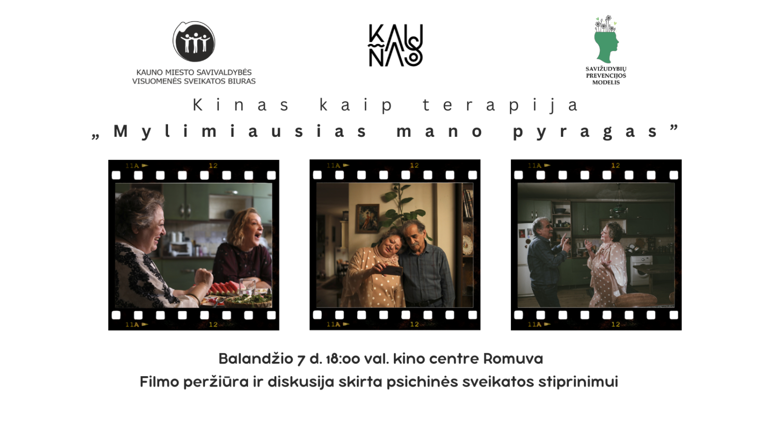 Kviečiame registruotis į renginių ciklo „Kinas kaip terapija” filmo ...
